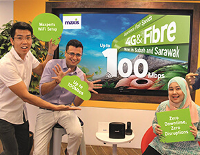 Maxis Offers Fast Home Internet With Speeds Of Up To 100Mbps, Now In ...