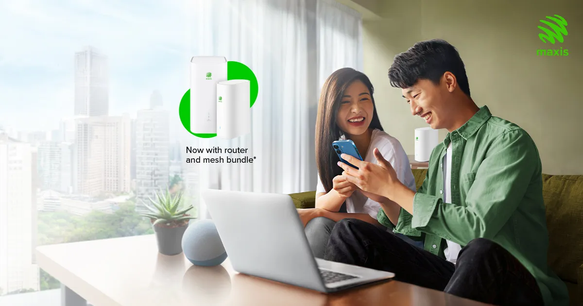 Maxis 5G Home WiFi: Portable Router with Unlimited Data