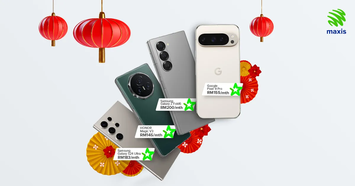 Easily Own the Latest Mobile and Home Devices with Maxis