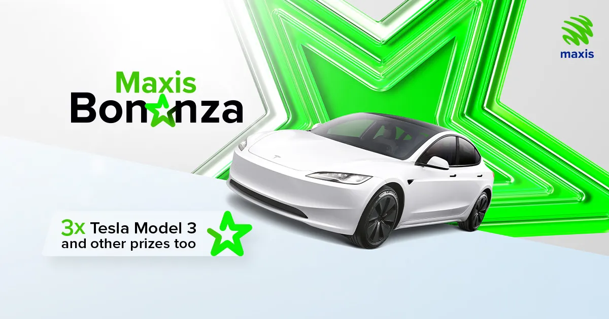 Maxis Bonanza 2024: Big prizes, great deals with Maxis & Hotlink