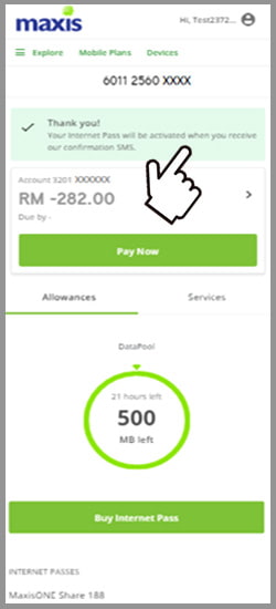 Maxis Self Serve - FAQs | Maxis