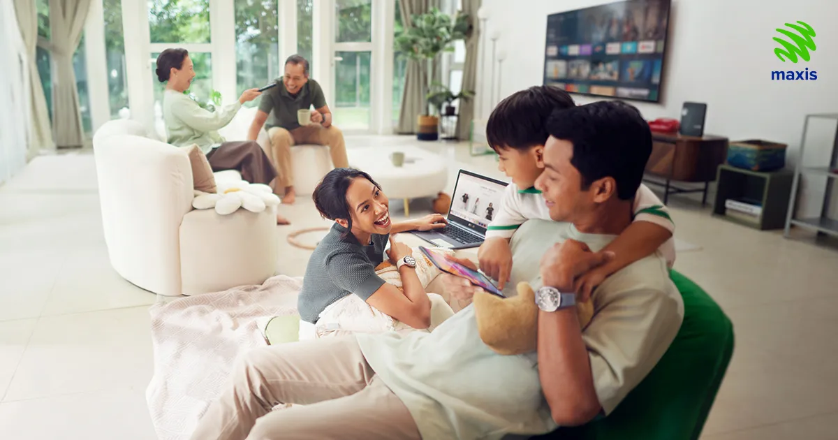 Maxis Family Plan: Unlimited 5G Family Postpaid Mobile Plans