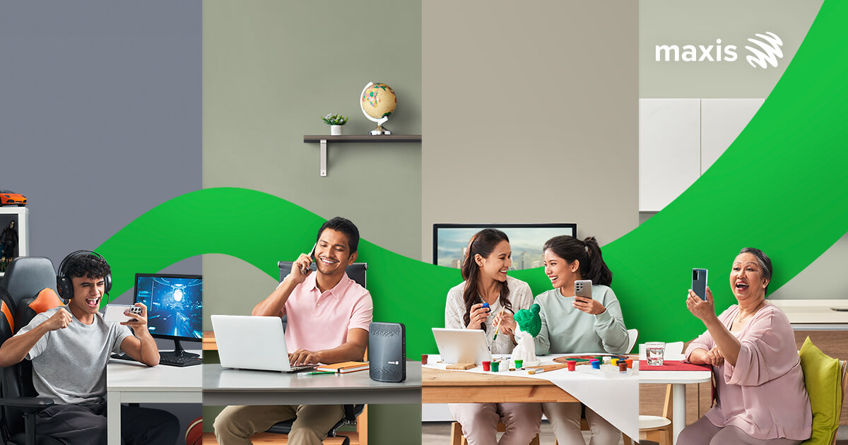 Pelan Keluarga Maxis – Nikmati Data tanpa Had | Maxis